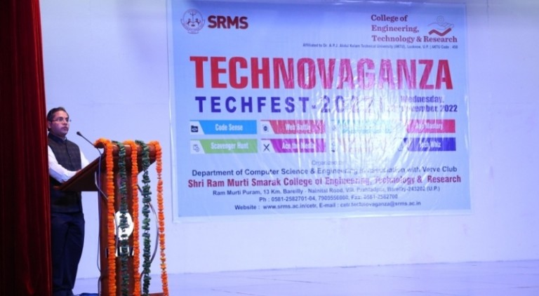 TECHNOVAGANZA- 2022 HELD AT SRMS CETR WITH GRANDEUR!