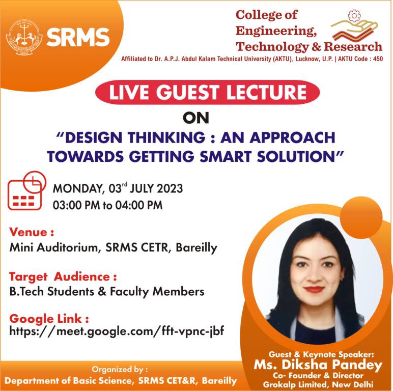SRMS COLLEGE OF ENGINEERING TECHNOLOGY & RESEARCH COMING UP WITH LIVE ... SRMS COLLEGE OF ENGINEERING TECHNOLOGY & RESEARCH COMING UP WITH LIVE ...