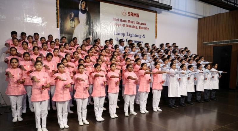 SRMS COLLEGE OF NURSING HOSTED LAMP LIGHTING & OATH TAKING CEREMONY ...