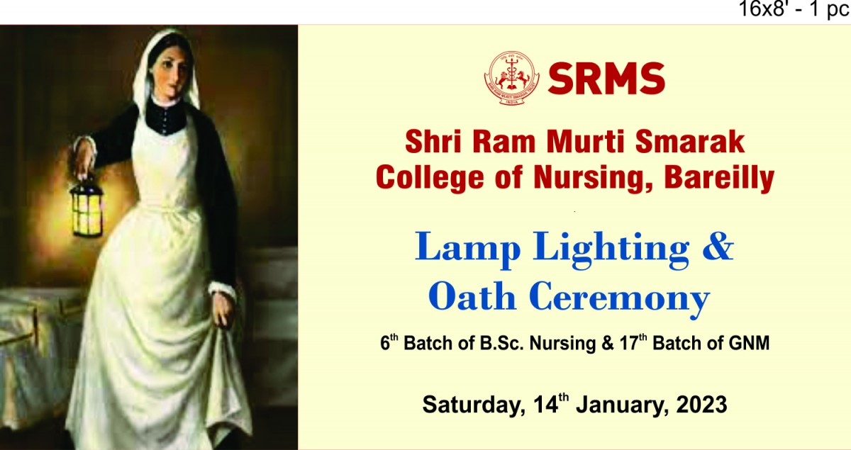 SRMS COLLEGE OF NURSING TO CONDUCT 'LAMP LIGHTING & OATH TAKING ...