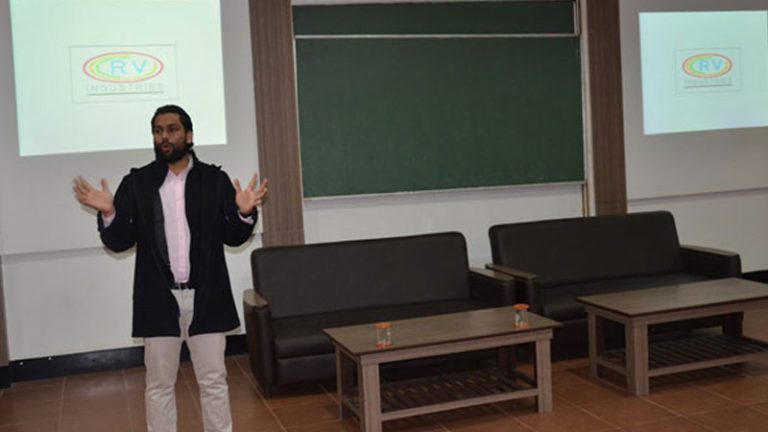 Mr. Waseem Ahmad Khan SRMS IBS alum shares his journey with students ...