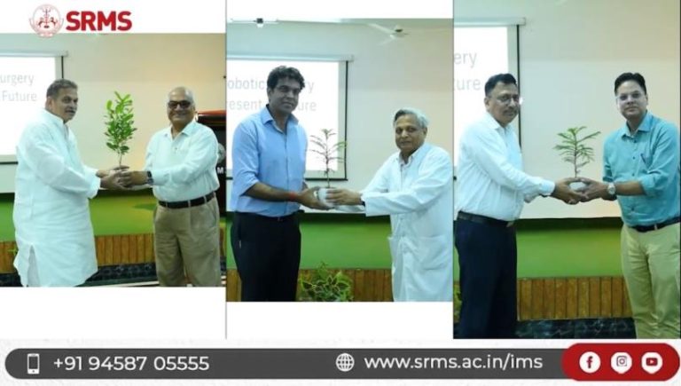 SRMS INSTITUTE OF MEDICAL SCIENCES’ MAKES HISTORY: 100+ ROBOTIC ...